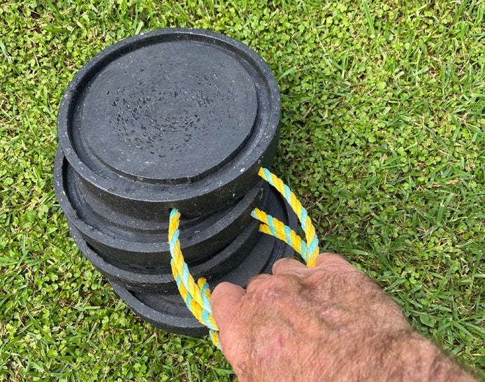 Combo Set of Pads with Ant Moats 4 Stabilzer pads and 1 Jockey wheel p ...